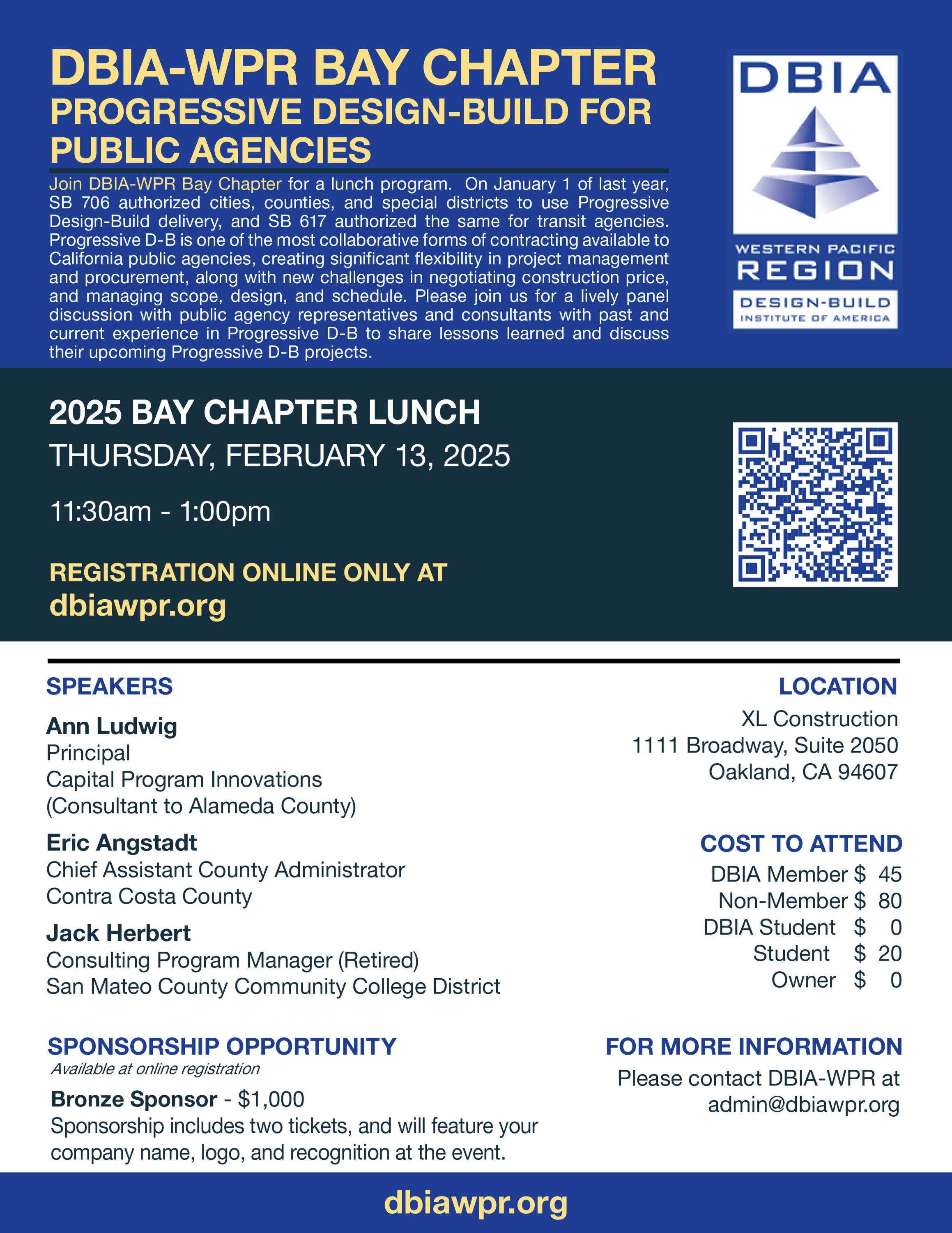 Lunch (BAY) - Design-Build Institute of America Western Pacific